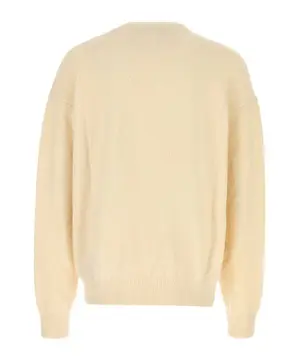 Palm Angels Logo Embroidered Crewneck Jumper