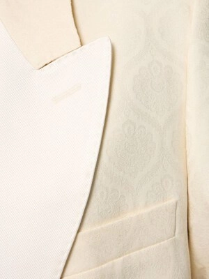 Etro Jacquard Double-breasted Suit Jacket