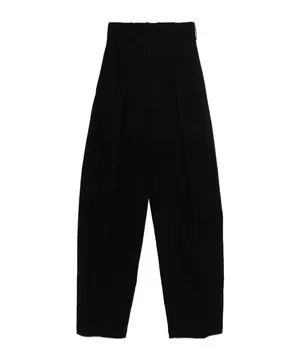 UMA WANG Belt Loop Casual Pants - Black