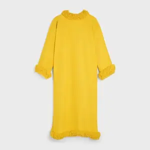 Celine Dress In Viscose And Wool Natt