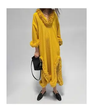 Celine Dress In Viscose And Wool Natt