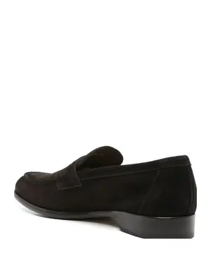 DOUCAL'S Round Toe Loafers