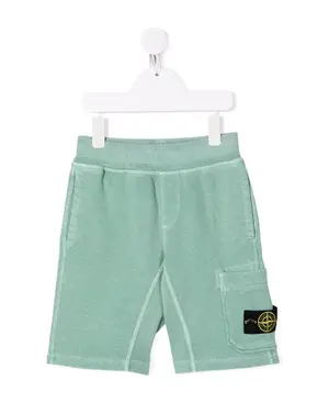 Stone Island Logo Decal Shorts