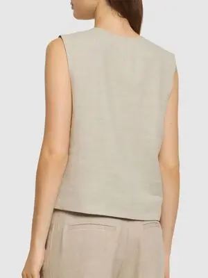 ANINE BING V-neck Vest