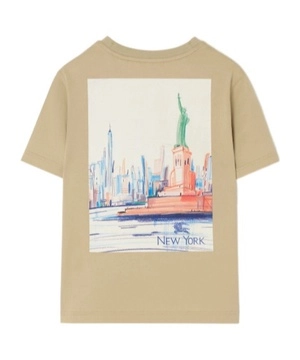 Burberry New York Bear Cotton T-shirt