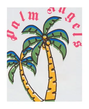 Palm Angels Printed T-shirt - White