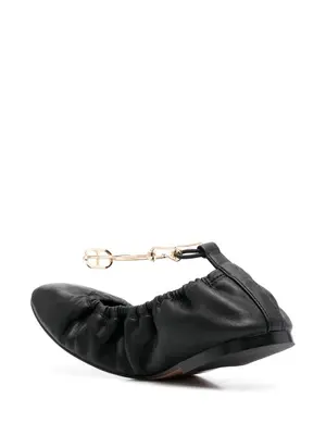 TWINSET Ankle Strap Flats
