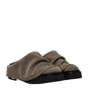 Attico Square Toe Mules