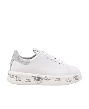 Premiata Low-cut Flat Casual Shoes - White