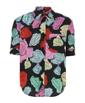 Marni All Over Rose Printed Shirt