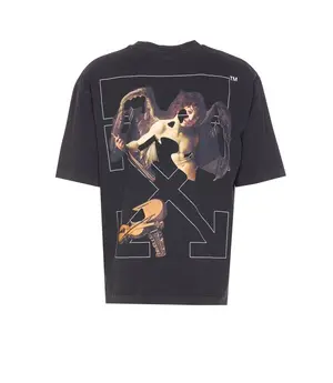 Off-White Logo Printed Crewneck T-shirt