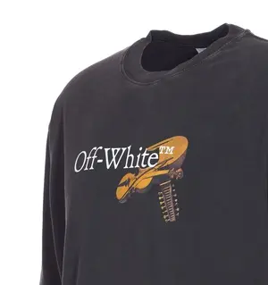 Off-White Logo Printed Crewneck T-shirt