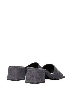 COURREGES Shadow" Mules - Black