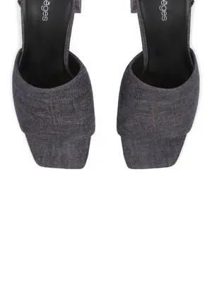 COURREGES Shadow" Mules - Black