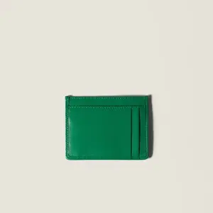 Miu Miu Matelassé Nappa Leather Card Holder