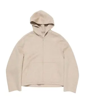 Acne Studios Zip-up Hoodie - Oat Mixture