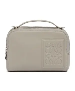 Loewe Mini Leather Cross Body Bag - Grey