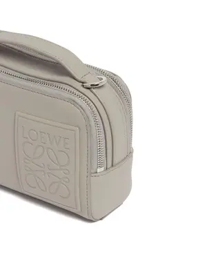 Loewe Mini Leather Cross Body Bag - Grey