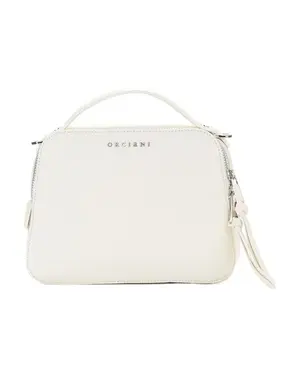 Orciani Logo Letter Shoulder Bag - White