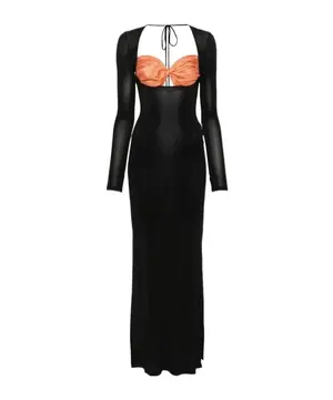 Marine Serre Gathered Cocktail Dresses