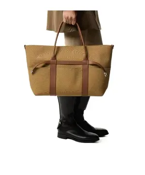 Loro Piana Large Shopper Tote - Brown