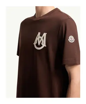 Moncler Monogram Cotton T-shirt