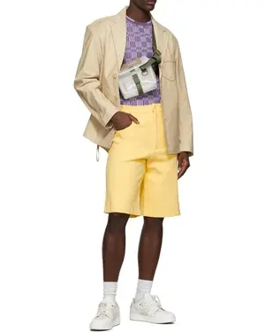 Jacquemus Logo Straight Shorts