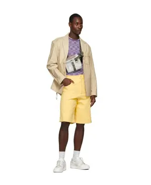 Jacquemus Logo Straight Shorts