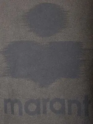Isabel Marant Étoile Mikoy Logo Printed Sweatshirt