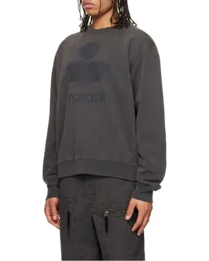 Isabel Marant Étoile Mikoy Logo Printed Sweatshirt