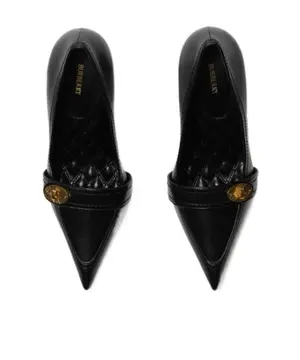Burberry Leather Cotswolds High Pumps