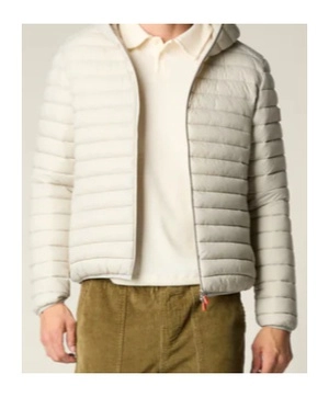 SAVE THE DUCK Hooded Quilted Down Jacket