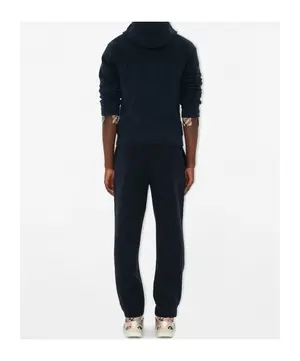 Burberry Ekd Embroidered Zip-up Hoodie