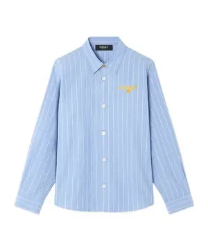 Versace Striped Long Sleeve Shirt