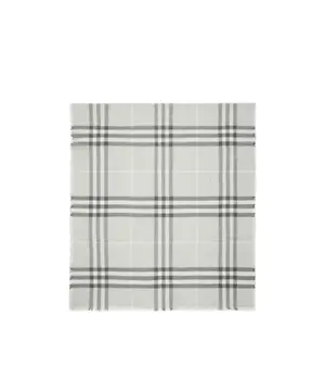 Burberry Wide Check Frayed-edge Scarf - Mitten