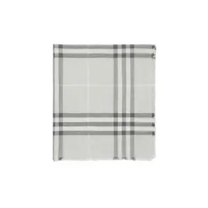 Burberry Wide Check Frayed-edge Scarf