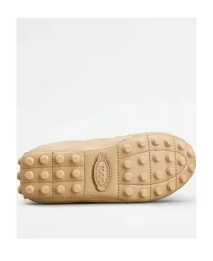 TOD'S Gommino Bow-detailed Ballerinas - Nude