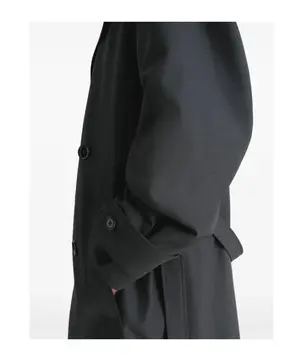 LEMAIRE Double-breasted Belted Trench Coat