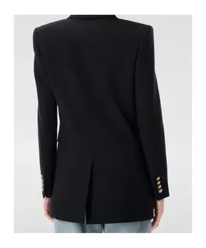 Saint Laurent Double-breasted Long-sleeved Jacket