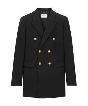 Saint Laurent Double-breasted Tailored Jacket