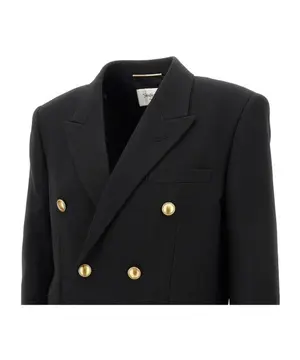 Saint Laurent Double-breasted Tailored Jacket
