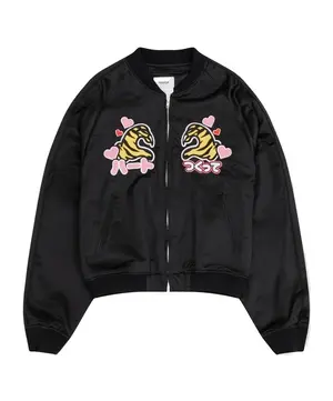 DOUBLET Bomber Jacket With Graphic Patches