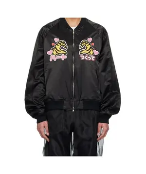 DOUBLET Bomber Jacket With Graphic Patches