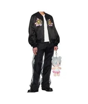 DOUBLET Bomber Jacket With Graphic Patches