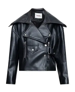 Nanushka Leather Biker Jacket
