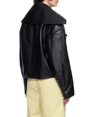 Nanushka Leather Biker Jacket