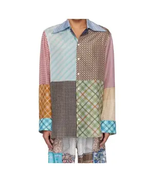 Marine Serre Collared Shirts For Men
