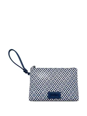Max Mara Geometric Logo Wristlet Bag