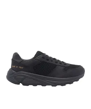 COMMON PROJECTS Mesh Panelled Lace-up Sneakers - Black