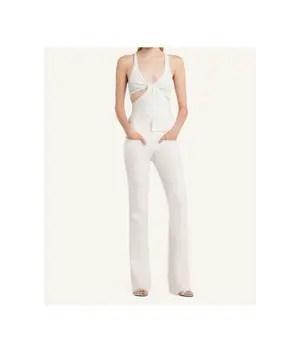 COURREGES Courrèges Twist 90's Rib Tank Top